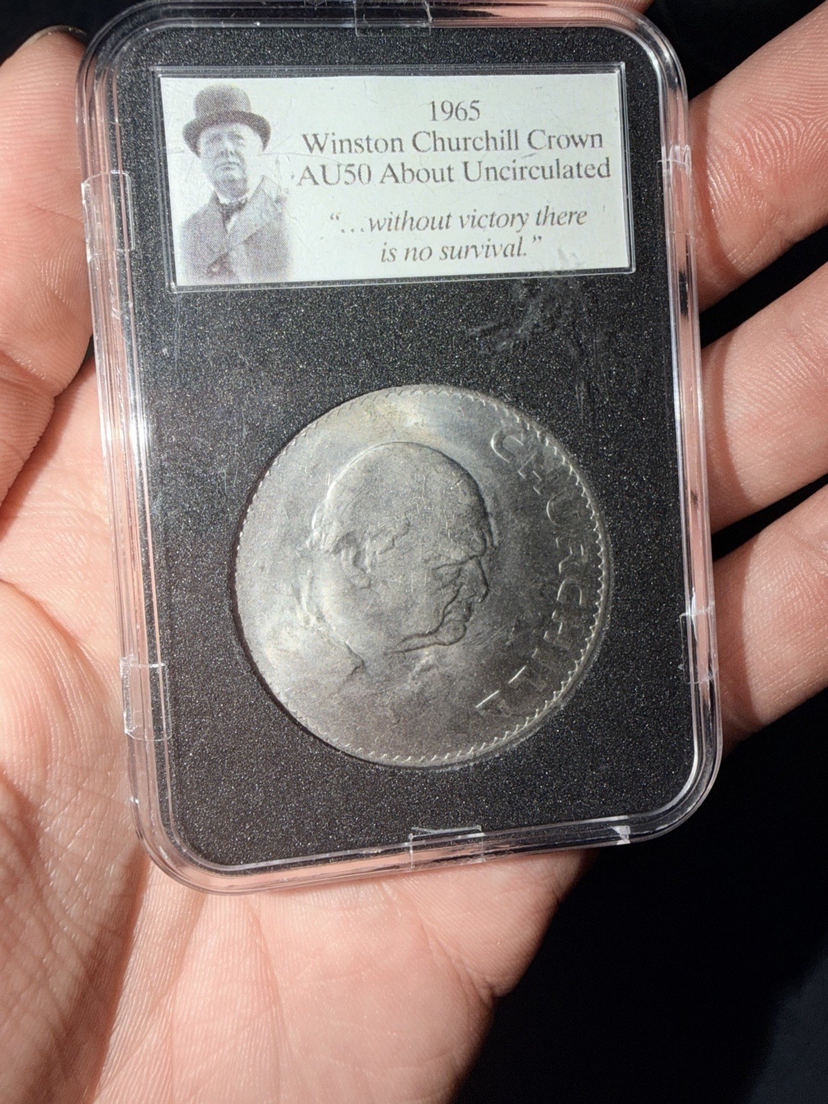 1965 Churchill AU Coin | eBay