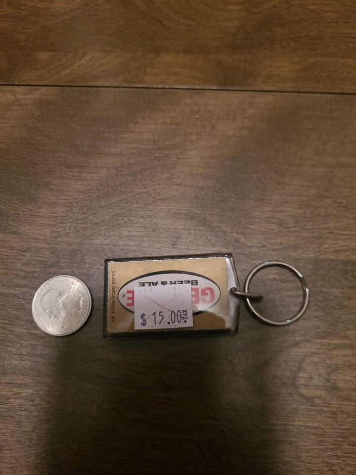 Nice Vintage Genesee Beer And Ale Plastic Keychain | eBay