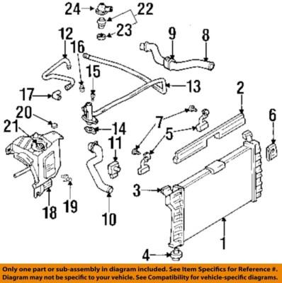 GM OEM Radiator-Bypass Hose 10182356 | eBay