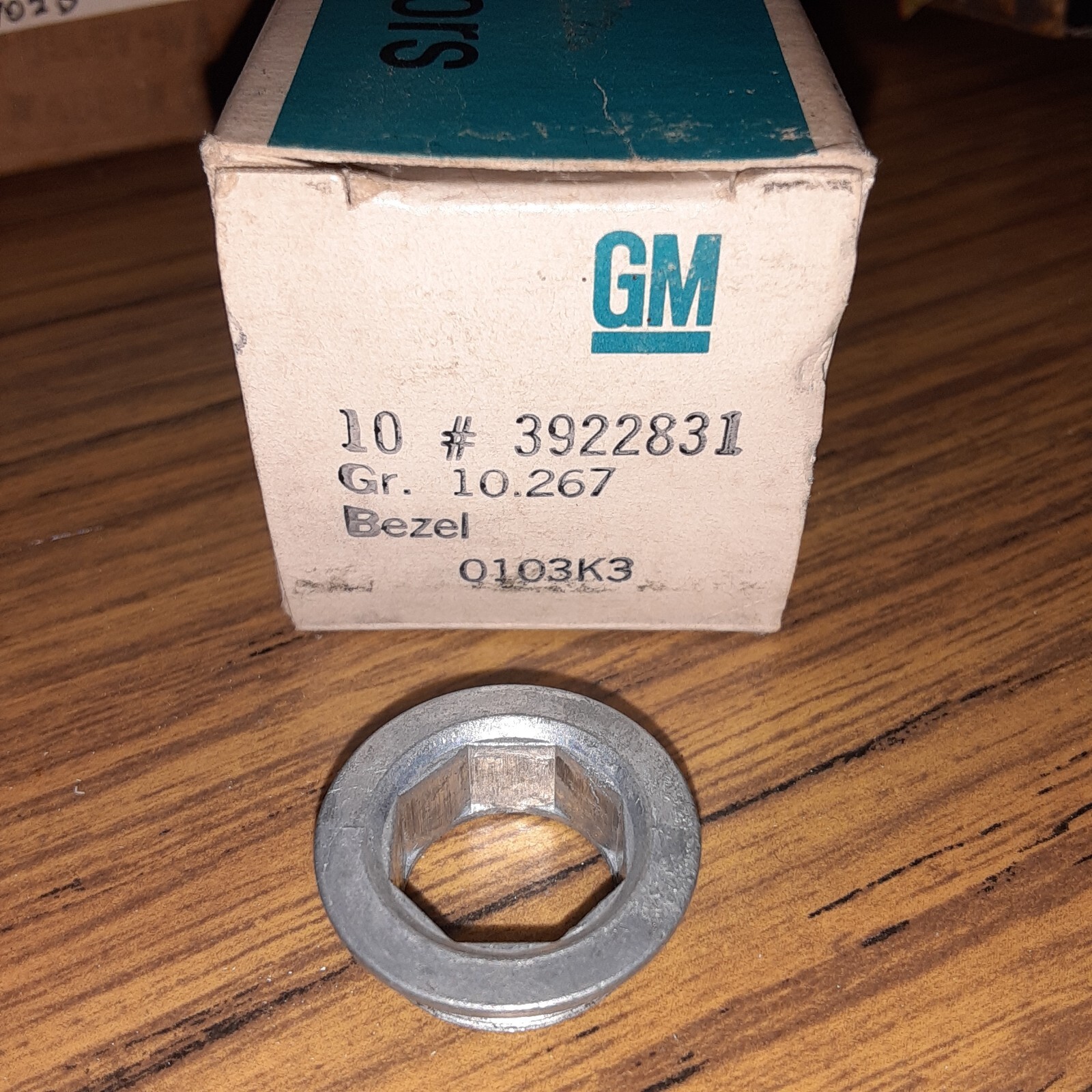 NOS GM 1968 1969 1970 Chevy Nova Camaro Glove Box Lock Bezel SS Z28 ...