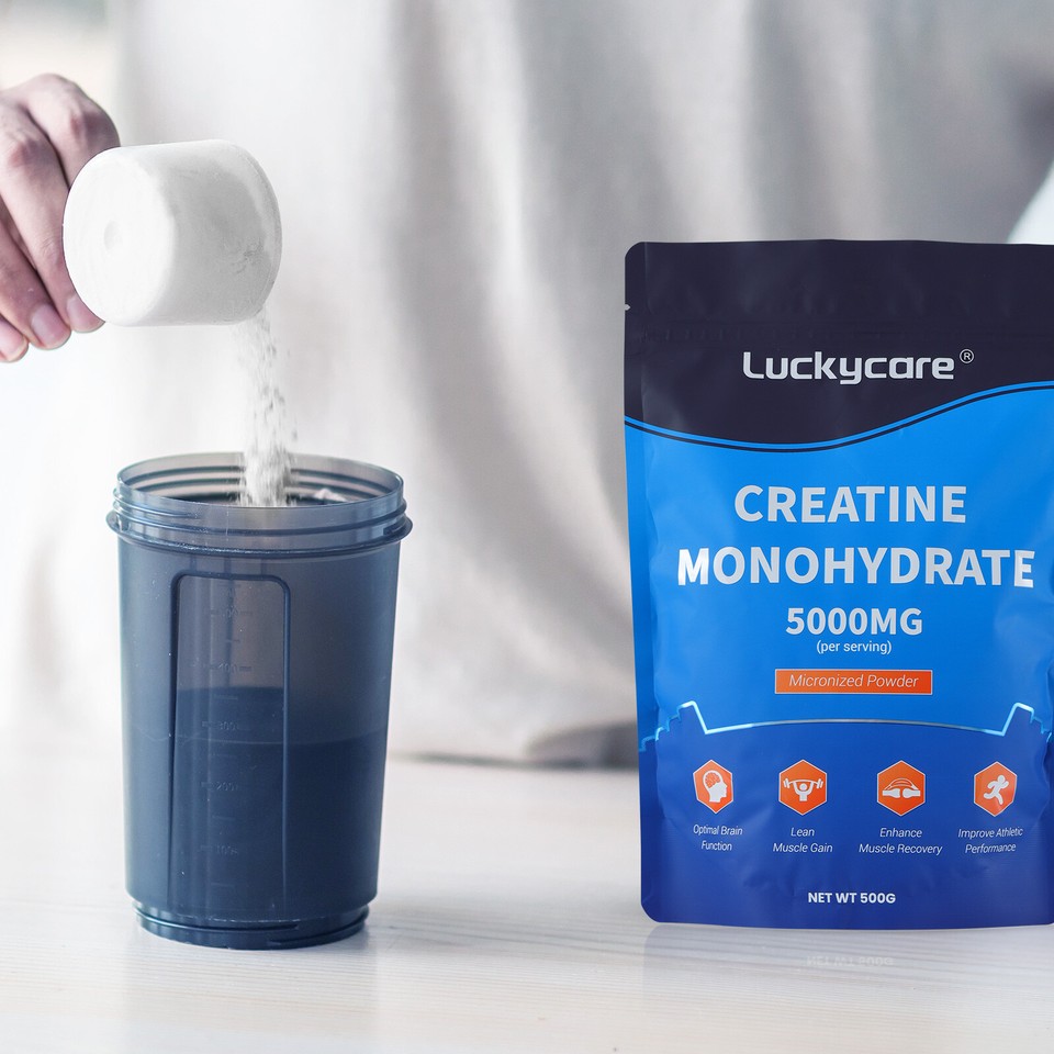 2.2 LB Pure Creatine Monohydrate Powder Unflavored Fitness Support ...
