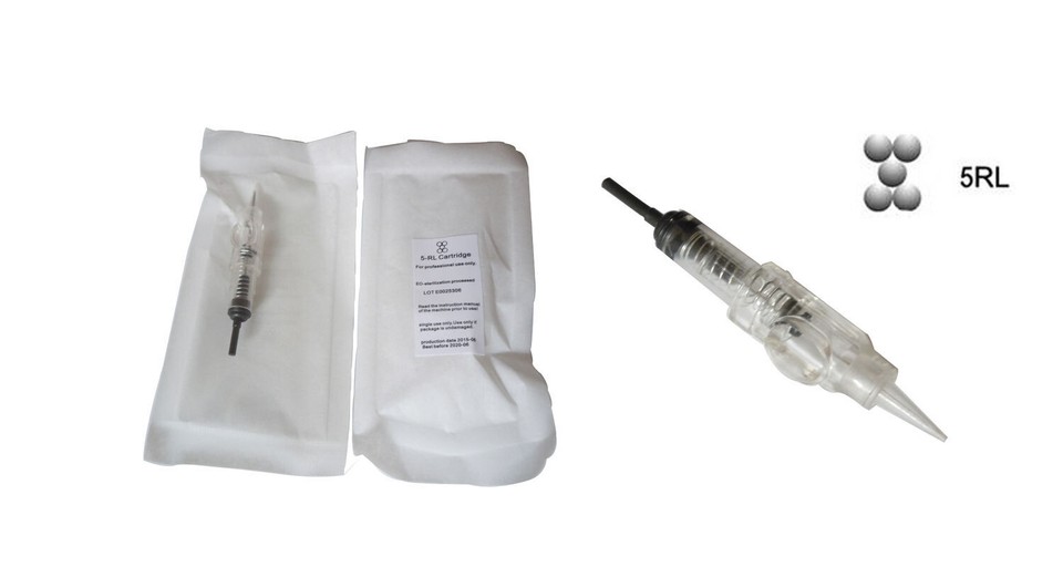 20Pc 600D-G Permanent Makeup Tattoo Cartridge Needle Fit For Nouveau ...
