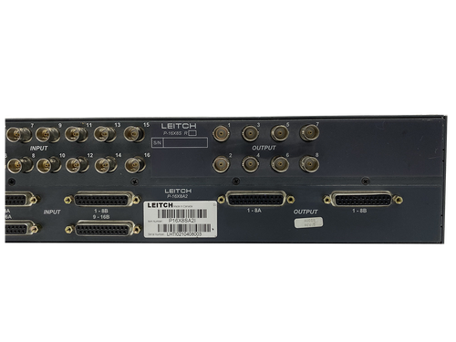 Leitch PANACEA P16X8SA2 2RU Video ROUTER 16X8 HD/SDI WITH RECLOCKING | eBay