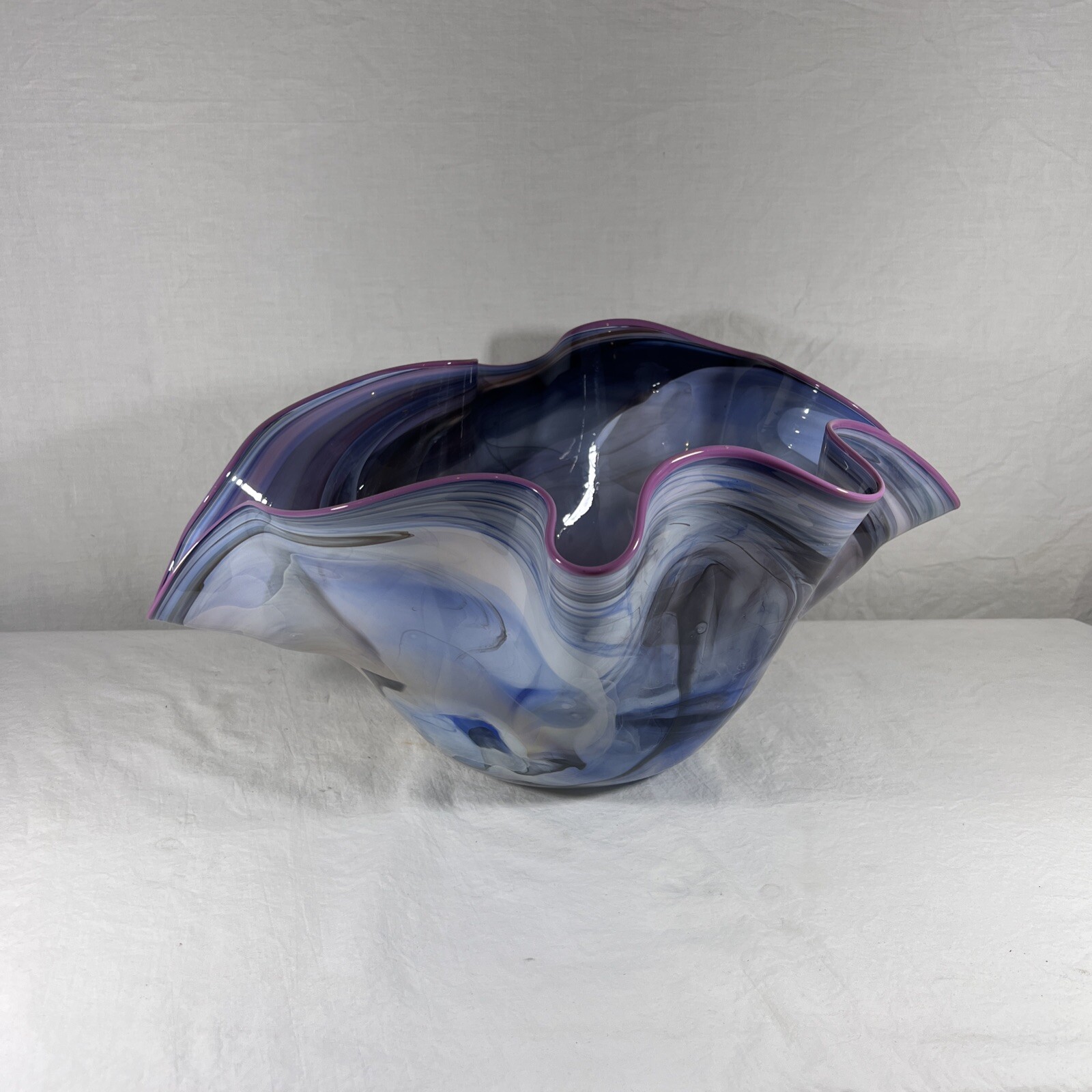Vintage Bill Kasper Free Form Organic Modern Contemporary Blown Art ...