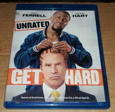 Get Hard (Blu-ray/DVD, 2-Disc set) Will Ferrell Kevin Hart Unrated | eBay