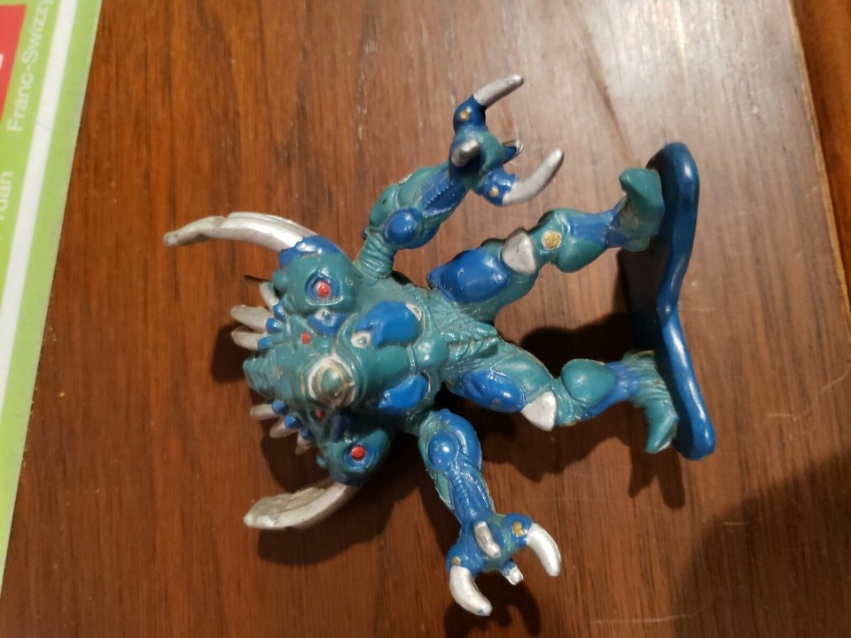 Mighty Morphin Power Rangers Collectible Silver Horns PVC Mini 1994 ...