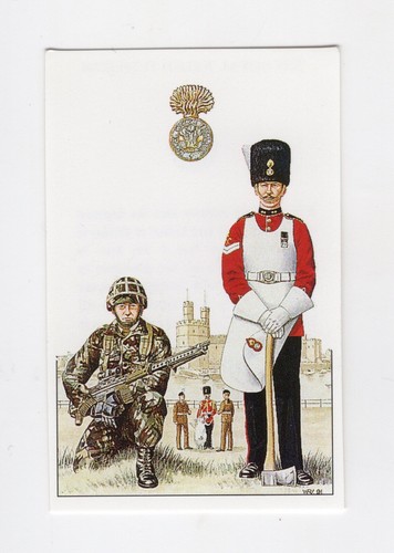 Army Uniforms Trade Card. #13 The Royal Welch Fusiliers | eBay