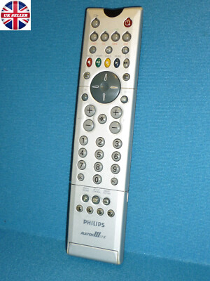 Genuine Philips TV VCR DVD CD TUNER Remote Control RC2044/01B | eBay UK