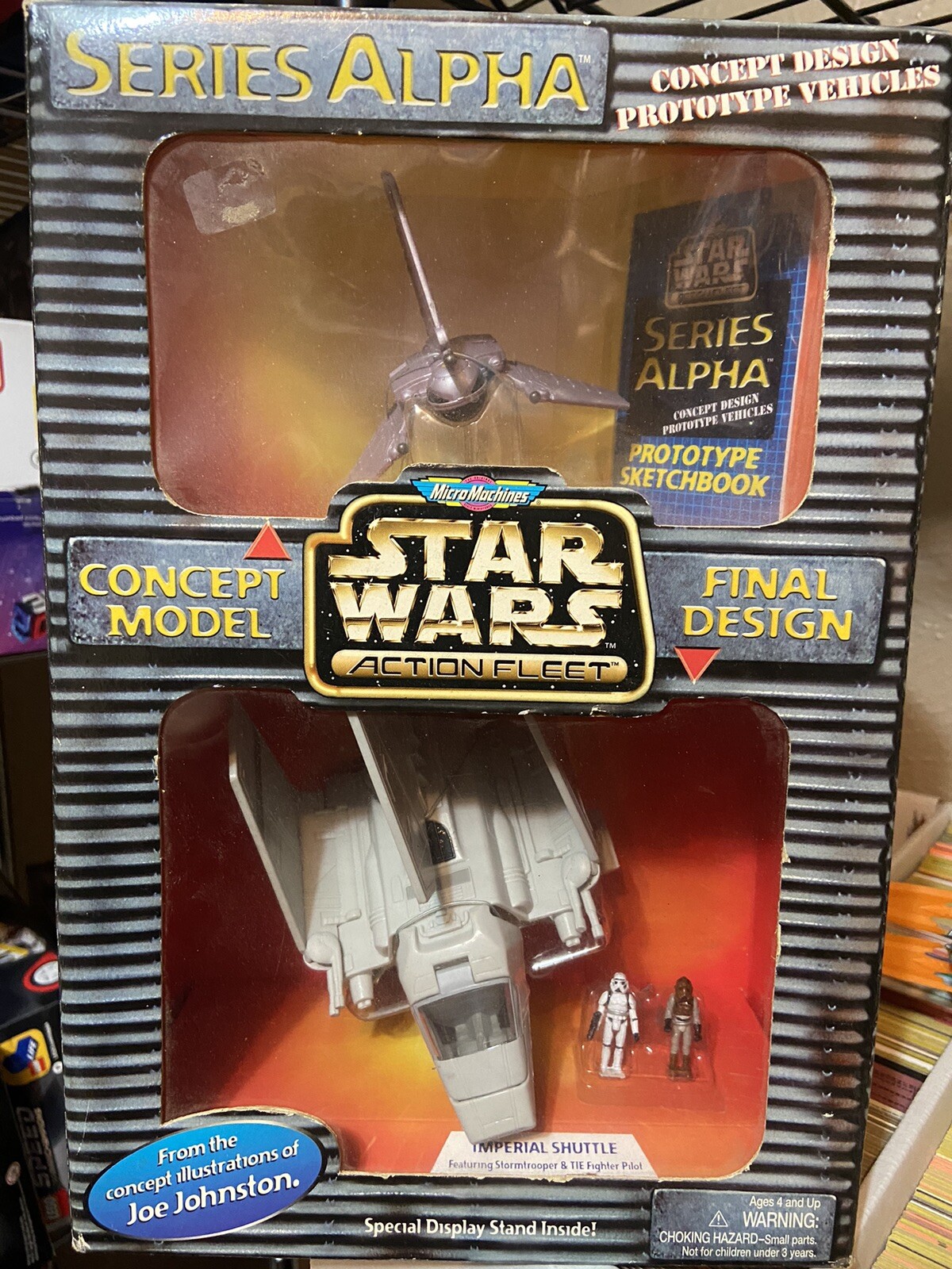 Star Wars Micro Machines Series Alpha Imperial Shuttle Concept Final ...