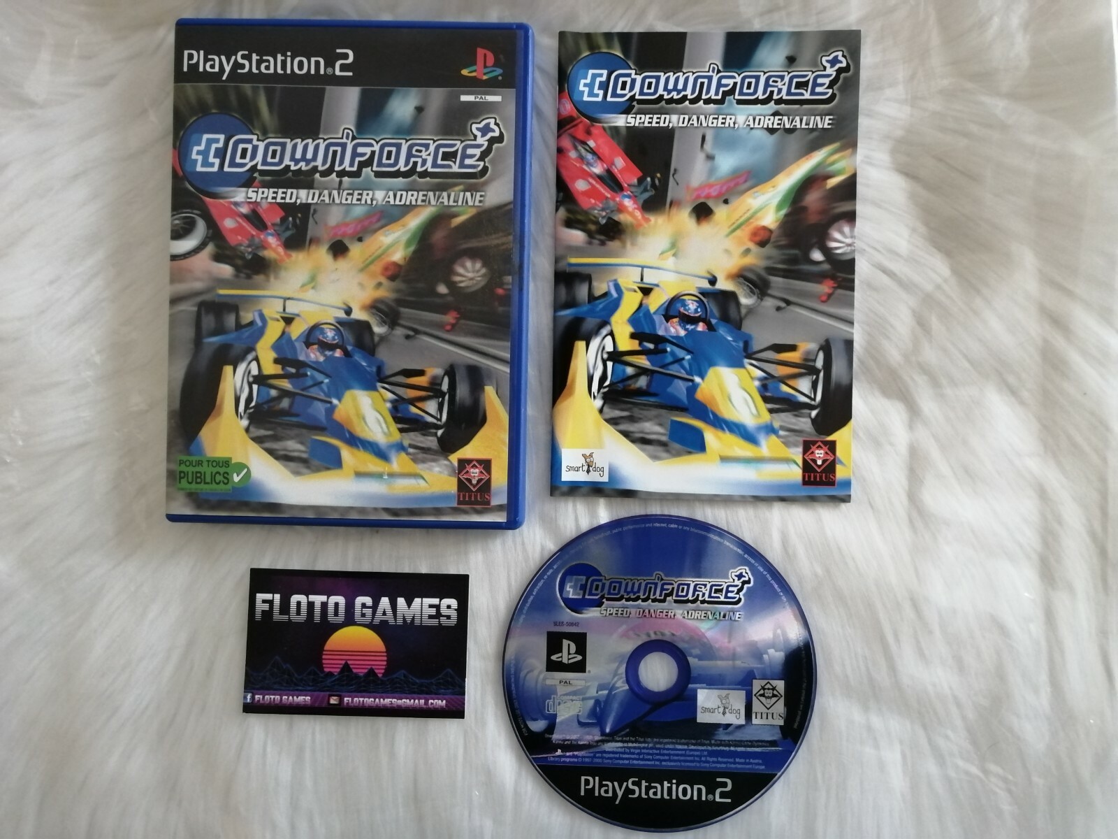 Downforce PlayStation 2 PAL - Prix - Photo - Présentation