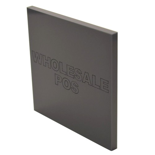 Anthracite Grey Perspex Acrylic 9640 Thick Sheet Plastic A5, A4 & A3 ...