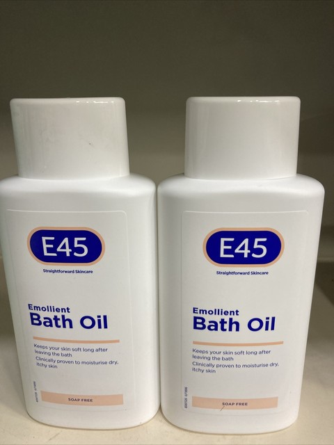 E45 Emollient Bath Oil - 500ml for sale online | eBay