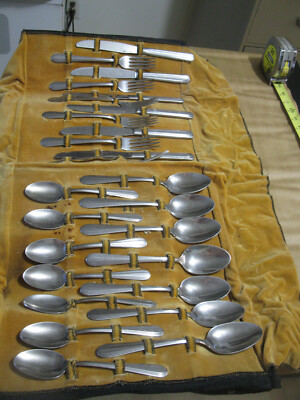 Silco Stainless Steel Silverware Flatware 26 Pieces Knife Forks Spoons ...