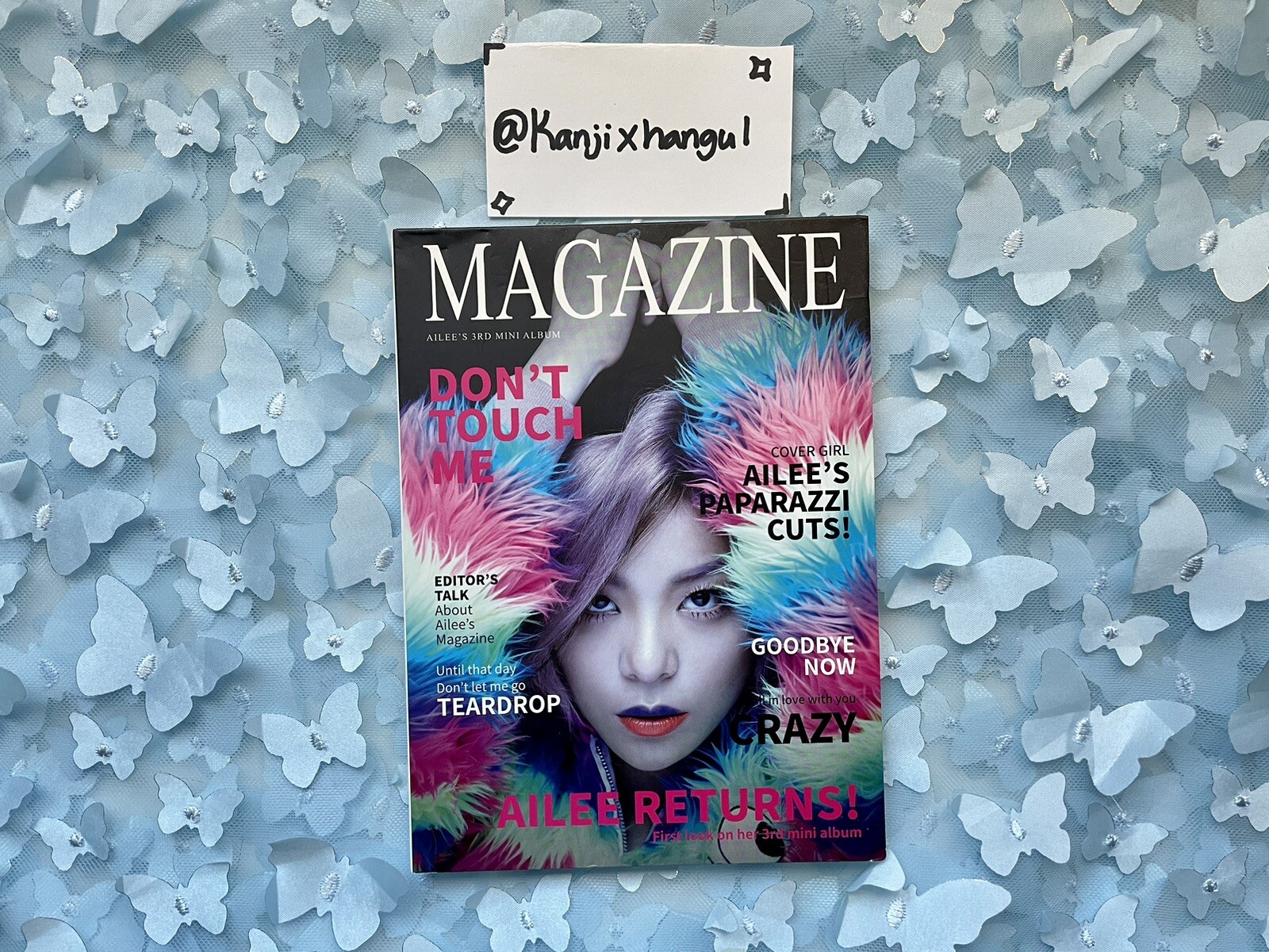 Ailee 3rd Mini Album Magazine 2014 KPOP Rare OOP 8809373227869 | eBay