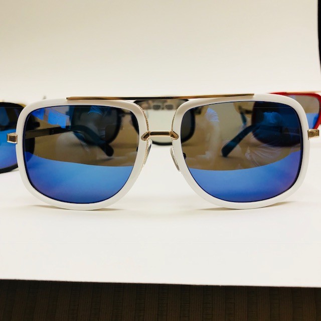 Men's Sunglasses Rapper New Oversize Fashion Square Women Designer Flat ...