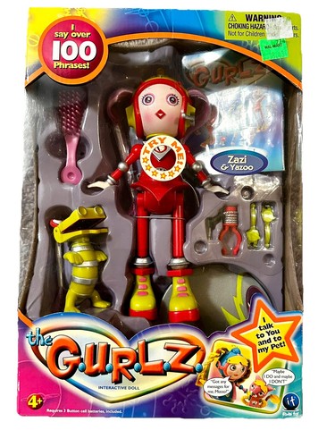 The Gurlz Interactive Doll - Yazi & Yazoo - 2002 Irwin Toys 100 Phrases ...