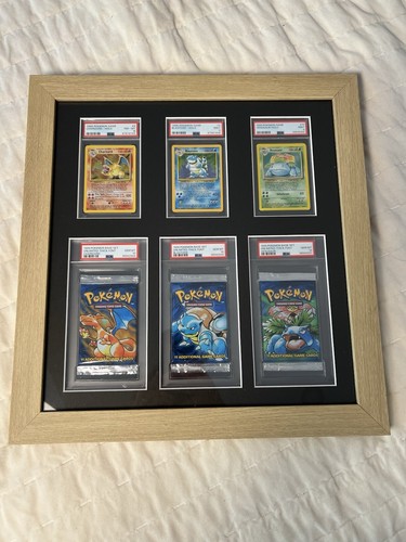 PSA 10 Pokémon Base Set Unlimited Packs + Charizard 8, Blastoise 9 ...