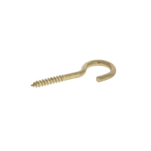 50Pcs 30mm Eye Pins Eyelets Screw Threaded Open Hook Copper Plating ...