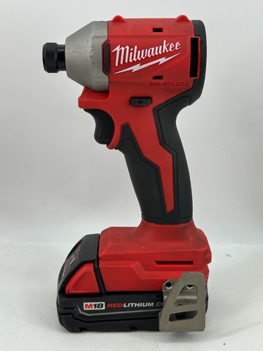 Milwaukee Tool 3650-20 M18 Compact Brushless 1/4 In. Hex Impact Driver ...