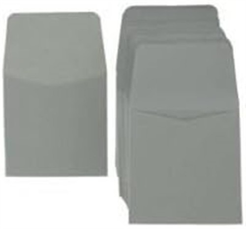 2x2 Paper Coin Envelopes Safe Archival Grey Bulk Box Of 500 Acid Free ...