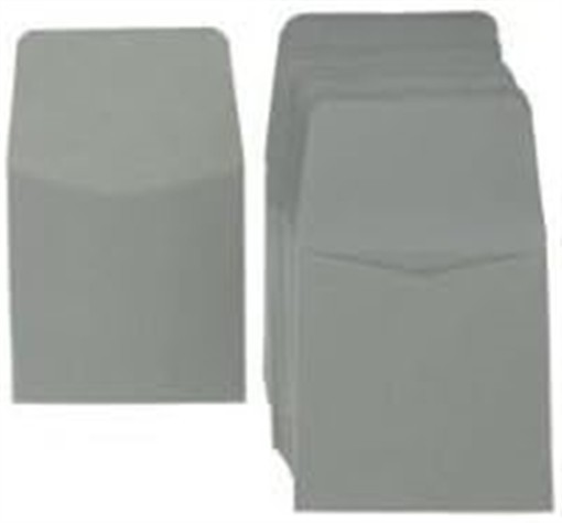 2x2 Paper Coin Envelopes Safe Archival Grey Bulk Box Of 500 Acid Free ...