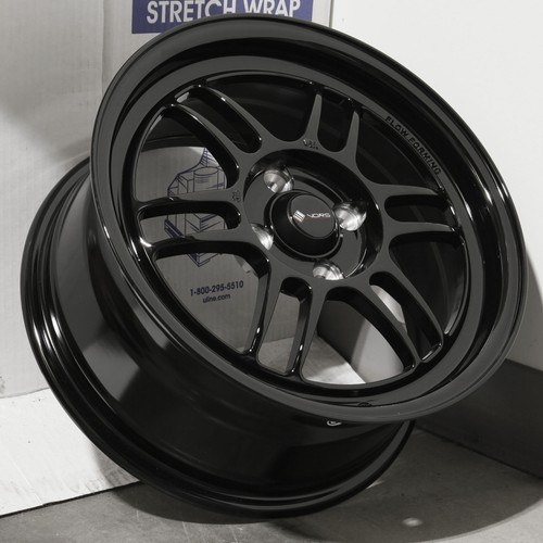 15x7 Black Wheels Vors LT01 4x100 40 (Set of 4) 73.1 | eBay