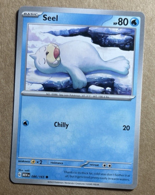 Pokemon 151 Seel 086/165 | eBay