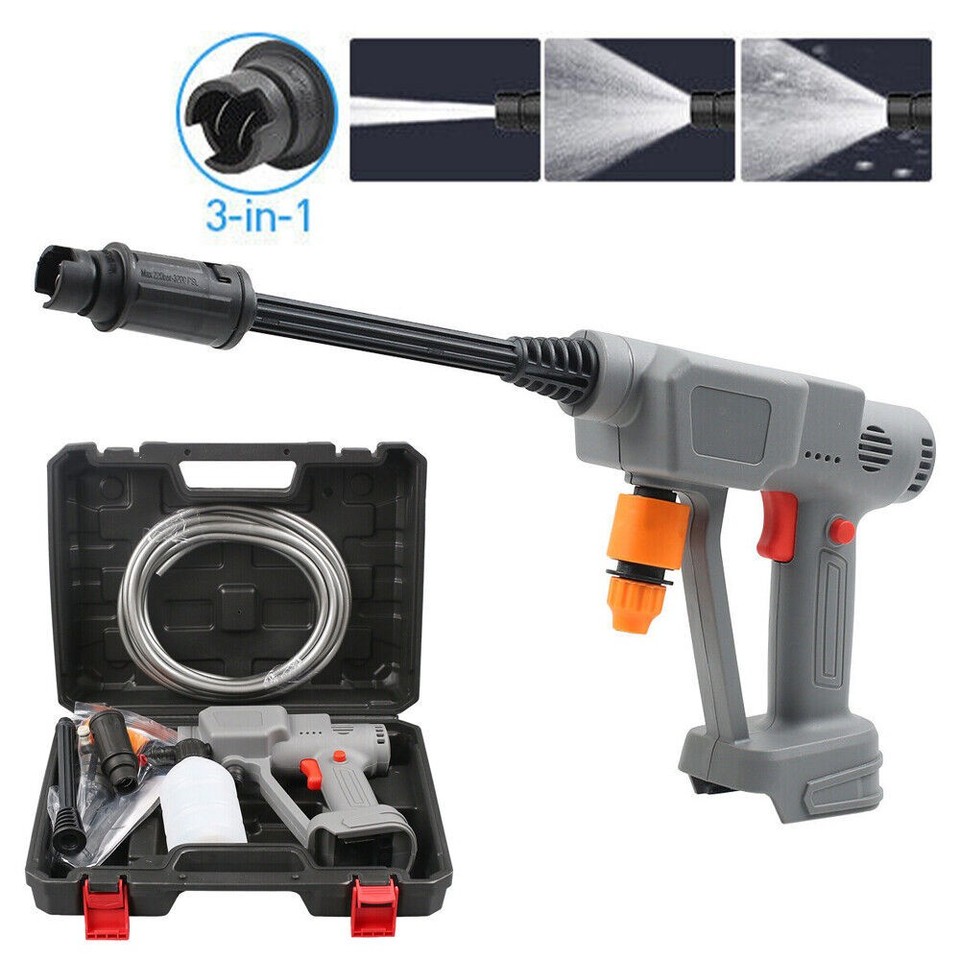 Cordless Wash Cleaner Machine Portable Water Spray Gun High Pressure ...