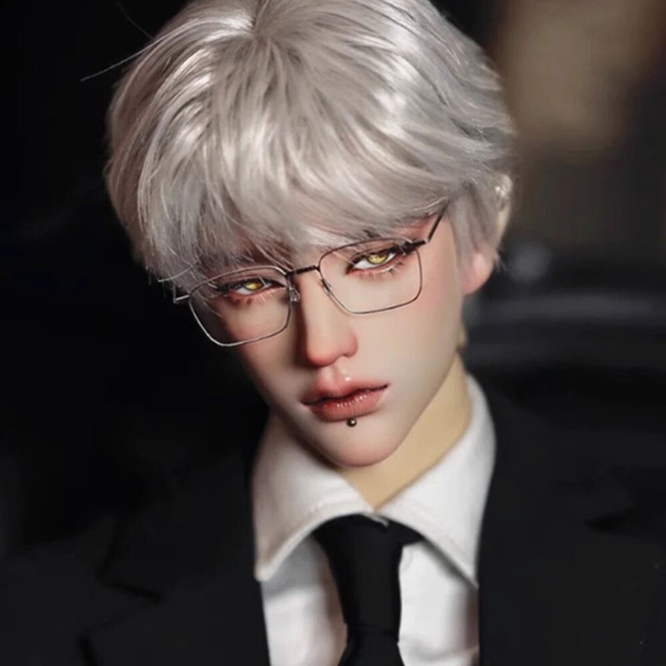 1/3 BJD Doll Resin Ball Joints Bare Doll Handsome Man Male Eyes Face ...