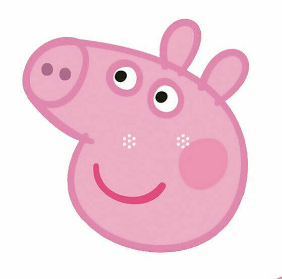 Peppa Pig Officially Licensed Single Card Party Fun Face Mask - Great ...
