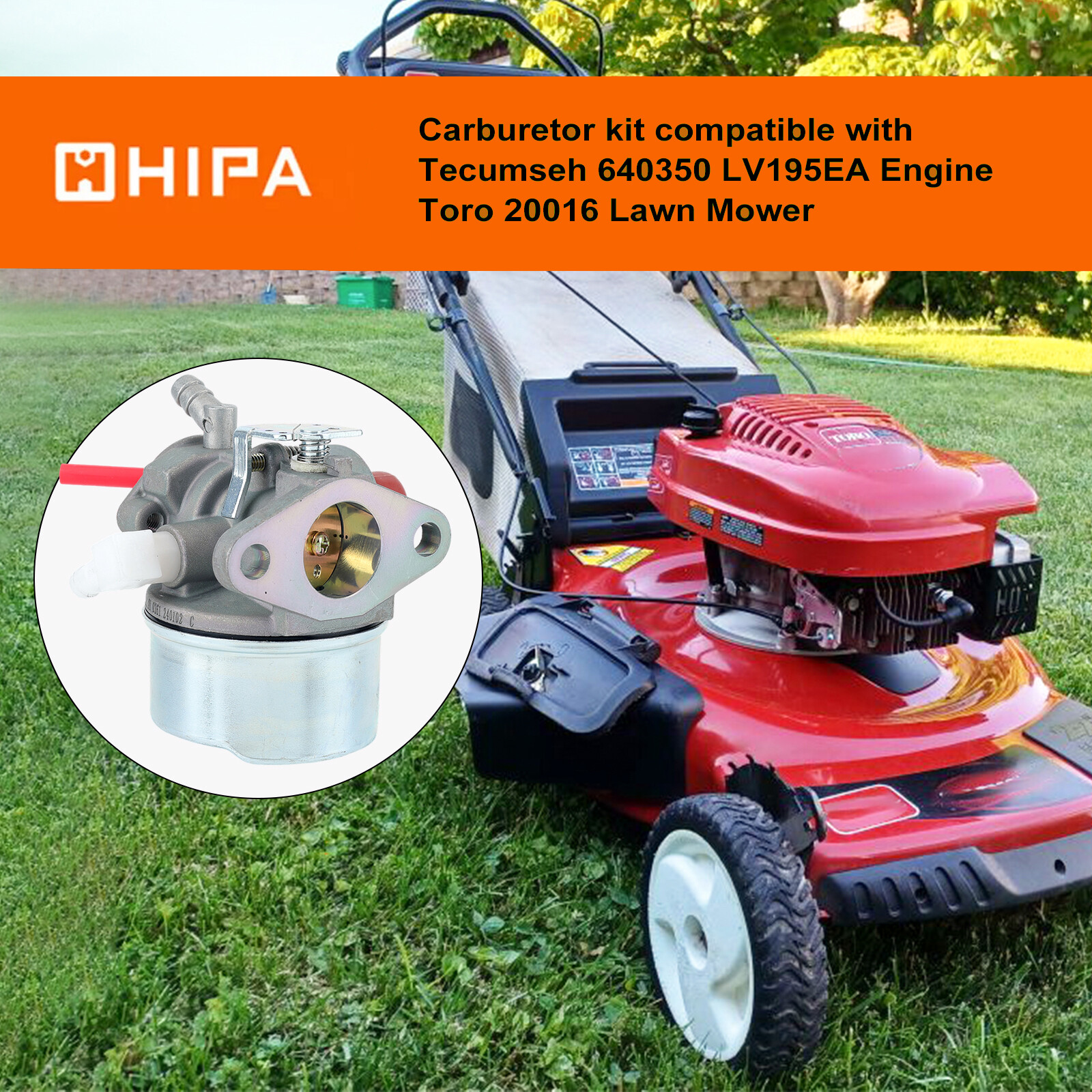 Carburetor For Toro 6.5HP GTS 22IN Recycler Lawnmower Tecumseh Engine ...