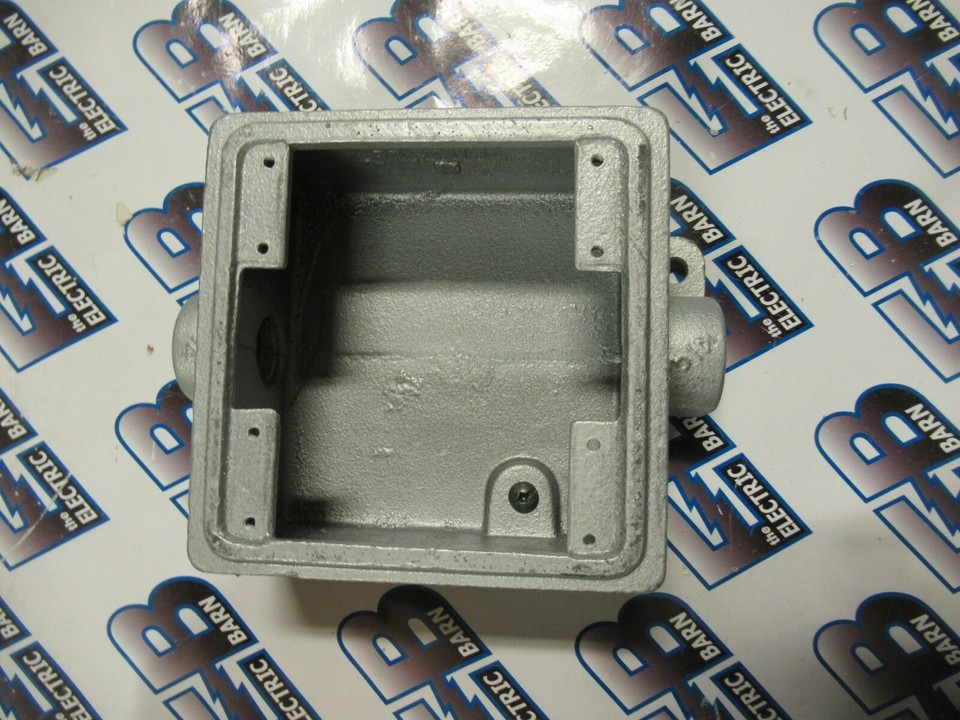 OZ Gedney FSC-2-75, 3/4", 2 Gang, FSC Malleable Cast Outlet Box - NEW-B ...