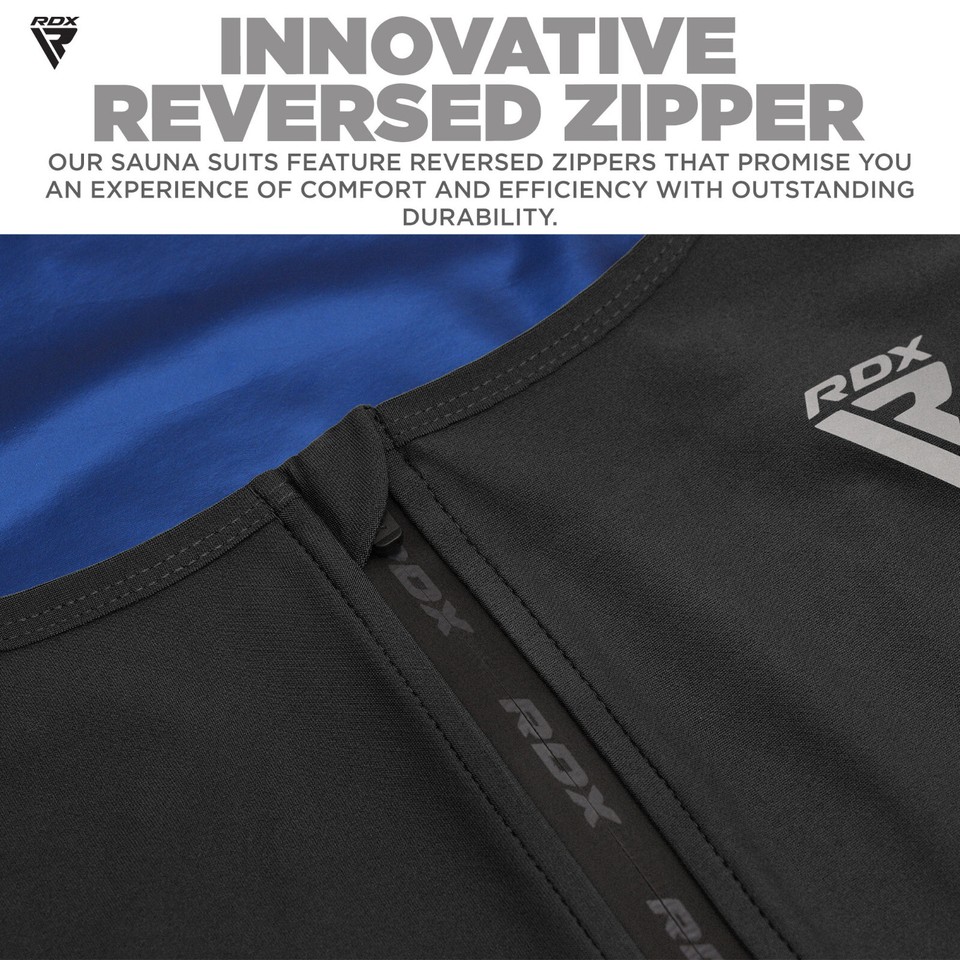 RDX Mens Sweat Sauna Vest Heat Trapping Sweat Waist Trainer Gym ...