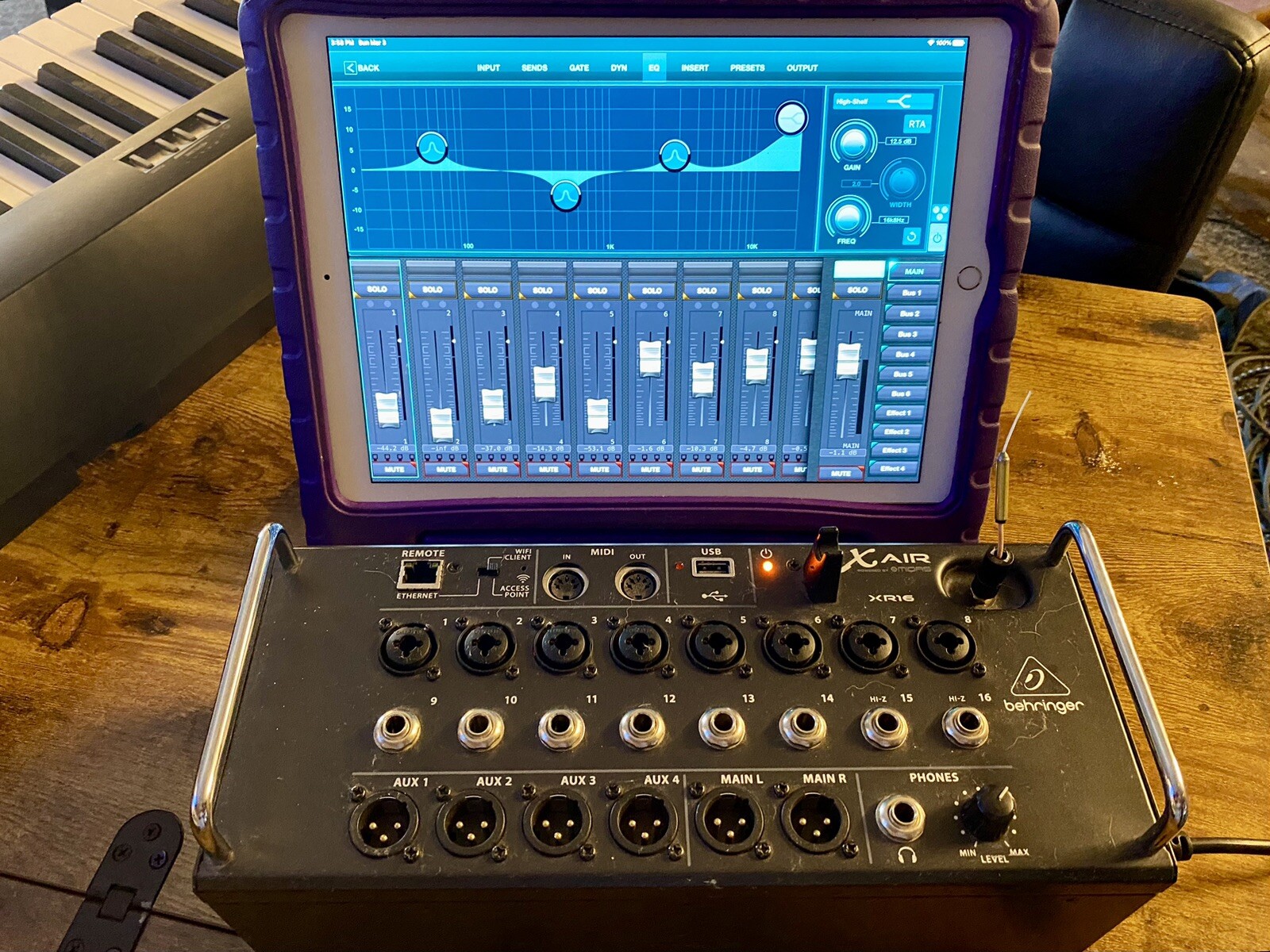 Behringer X Air XR16 16-Input Digital Mixer 748252150943 | eBay