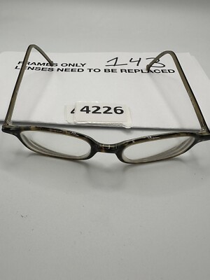 LA EYEWORKS “ZIP 161” Brown Tortoise Eyeglasses Frame | eBay