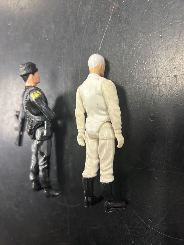 Vintage GI Joe Action Force UK Palitoy 3.75" 2 Figure LOT Baron ...