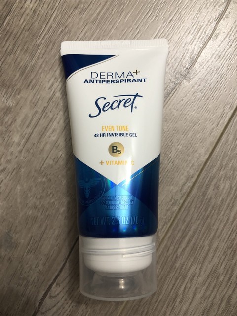 Secret Derma+ Invisible Gel Antiperspirant and Deodorant 2.5 oz (2 Pack ...