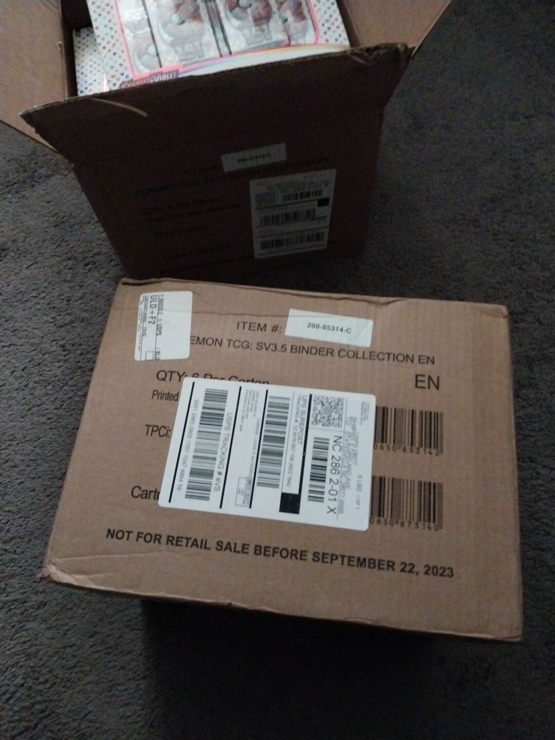 Pokémon TCG Scarlet & Violet 151 Binder Collection Sealed Box-4 Packs ...