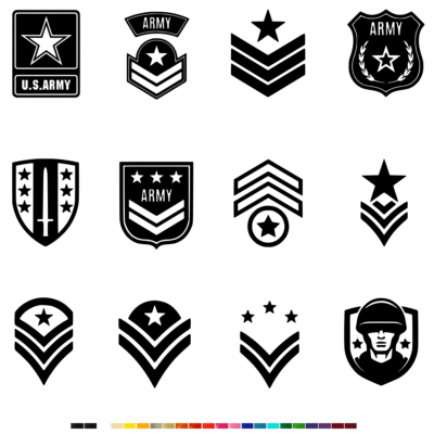 Engineering Stickers US Army MOS 21B Combat Engineer Decal - US Army ...