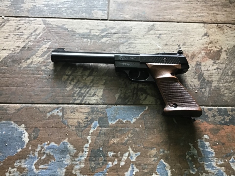 Crosman 454 semi automatic pistol good working order | eBay