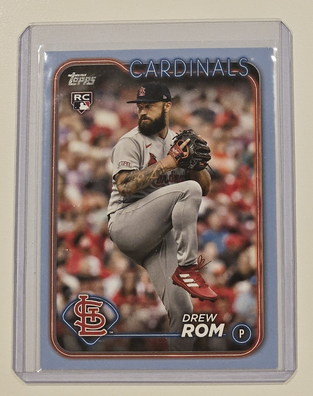 2024 Topps Series 2 Drew Rom RC Rookie Fathers Day Blue 18/50 #476 ...