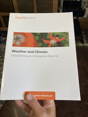 Amplify Science Student Investigation Notebook Weather and Climate | eBay