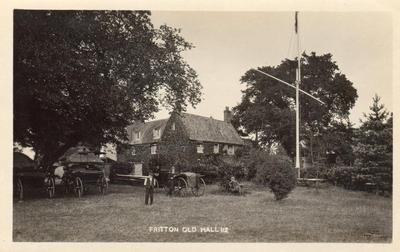 Fritton Old Hall Nr Great yarmouth unused RP pc | eBay