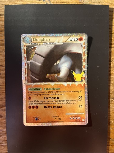 Donphan (Prime) 107/123 Celebrations: Classic Collection Holo | eBay