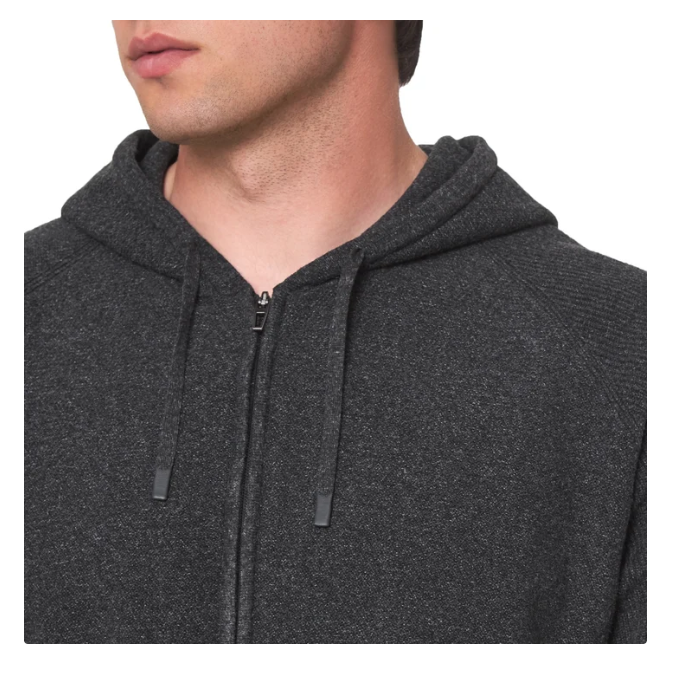 Modern Ambition Men's Full Zip Hooded Sweater Size Small Gray NWT | eBay