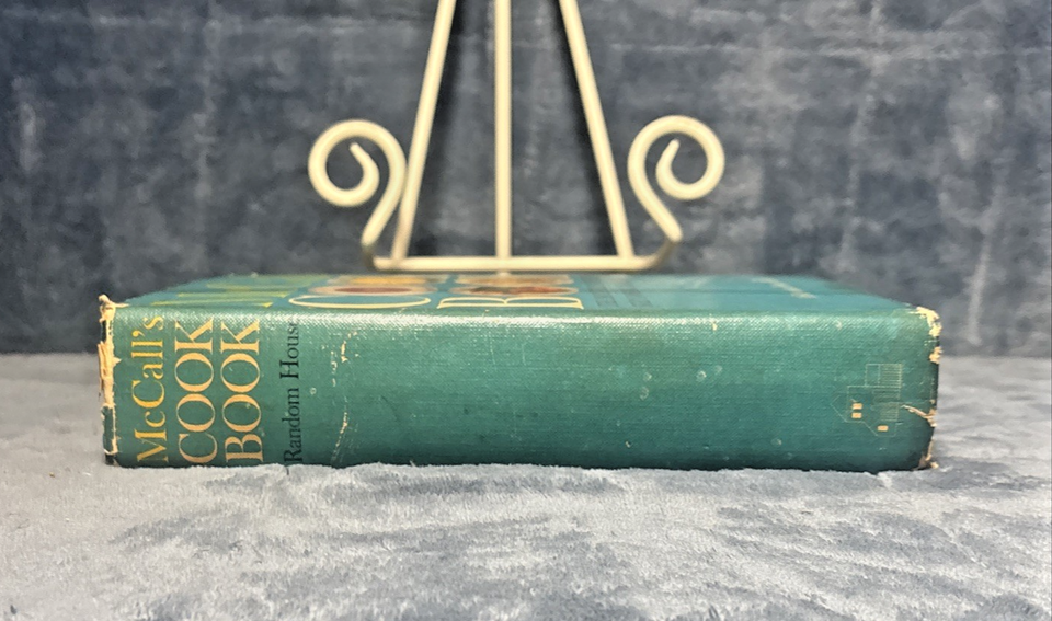 Vintage McCall's Cook Book 1963 1st Edition 5th Printing Turquoise Blue ...