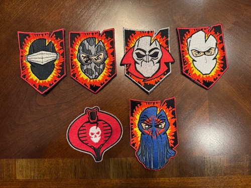 ITS Tactical Morale Patch - Set of 6 - Real American Hero GI Joe ...