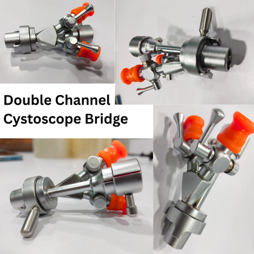 Double Channel Cystoscope Bridge Endoscopy Cystoscopy Instruments CE ...