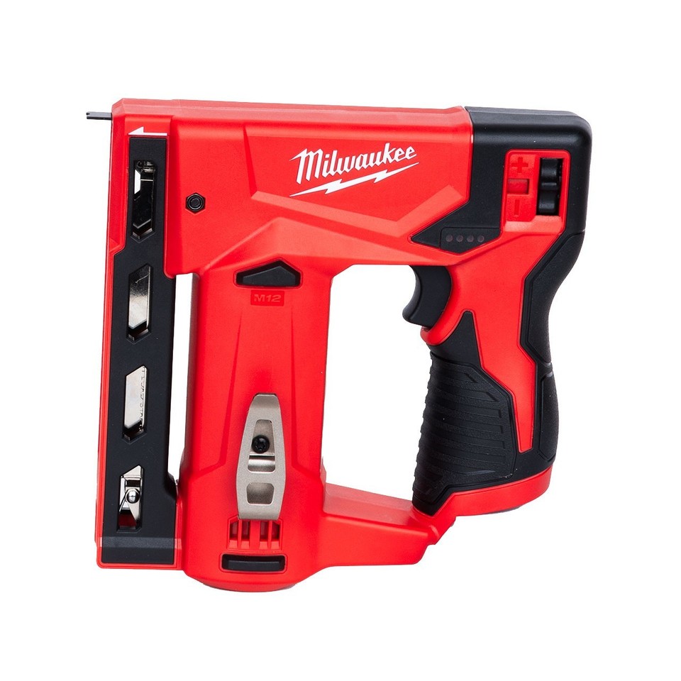 Milwaukee 2447-20 M12 12 Volt 3/8 Crown Stapler T-50 Style | eBay