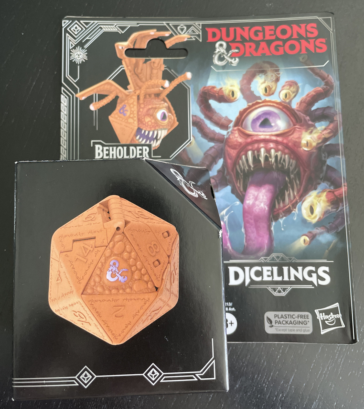 Dungeons & Dragons D&D Dicelings Beholder Figures Orange | eBay